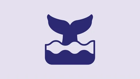 Blue Whale Icon Stock Videos – Royalty-Free HD & 4K Videos | Pond5