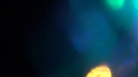 Blue Yellow Light Leaks 4K - Overlay thi... | Stock Video | Pond5