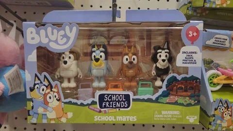 Bluey Toy Retailer | Stock Video | Pond5