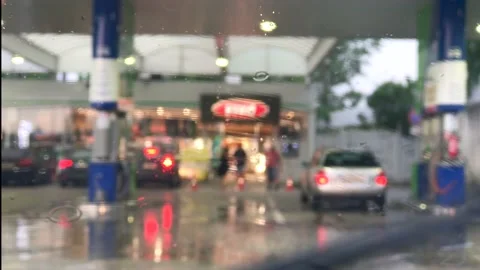 Gas Station Windows Stock Videos – Royalty-Free HD & 4K Videos
