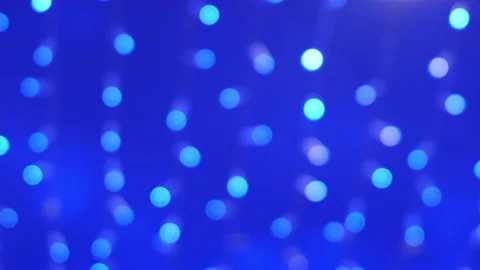 blurred blue lights background. christma... | Stock Video | Pond5