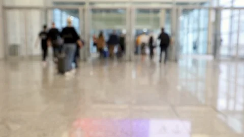 People Entering Building Stock Video Footage | Royalty Free People ...