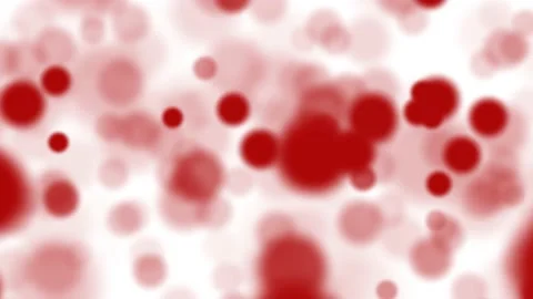 Blurred Red Blood Cells. Animation of He... | Stock Video | Pond5