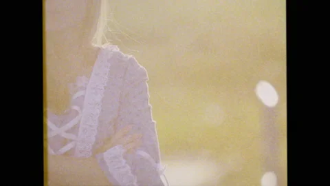 Blurred Vintage Historic Footage of Sad ... | Stock Video | Pond5