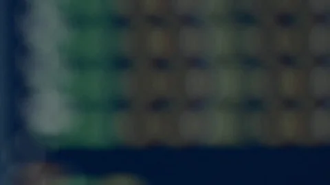 Blurry code abstract computer background... | Stock Video | Pond5