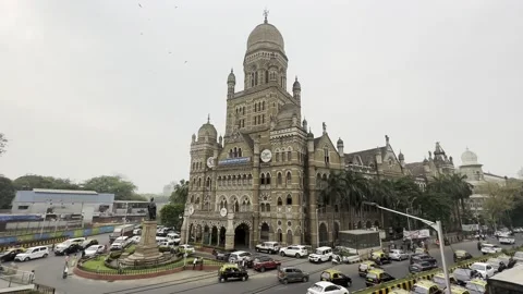 BMC Building in Mumbai. 4K | Stock Video | Pond5