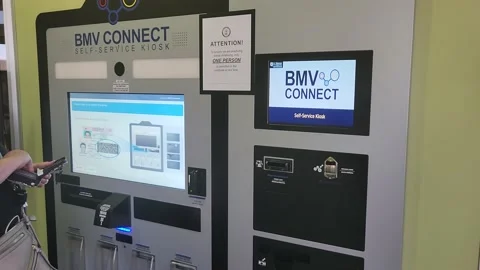 BMV Connect Self Service Drivers License... | Stock Video | Pond5
