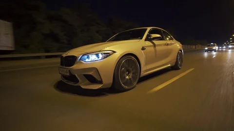 Bmw Night Stock Videos – Royalty-Free HD & 4K Videos