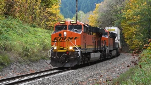 Bnsf Train Stock Video Footage | Royalty Free Bnsf Train Videos | Pond5