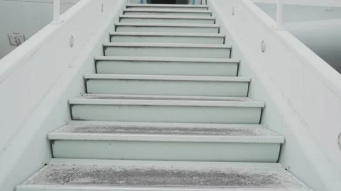 Boarding on the plane, first person view | Stock Video | Pond5