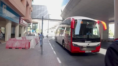 Boarding Public Bus to Hatta Dubai Local... | Stock Video | Pond5