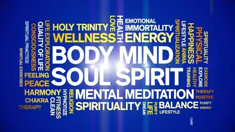 Mind Soul Body Stock Footage ~ Royalty Free Stock Videos | Pond5