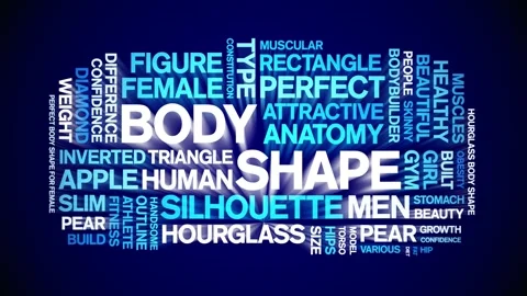 Body Shape Outline Stock Video Footage | Royalty Free Body Shape ...