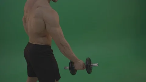 Bodybuilder Green Screen Stock Videos – Royalty-Free HD & 4K Videos