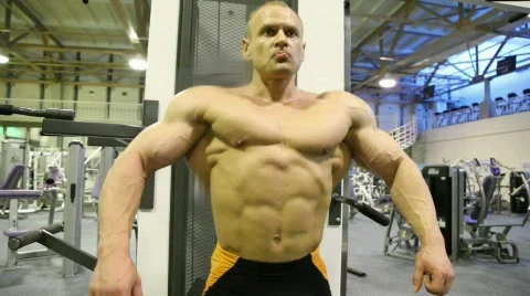 Muscle Man Stock Video Footage | Royalty Free Muscle Man Videos | Pond5