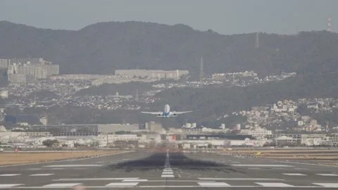 Boeing 737-800 Passenger Airplane Rear V... | Stock Video | Pond5