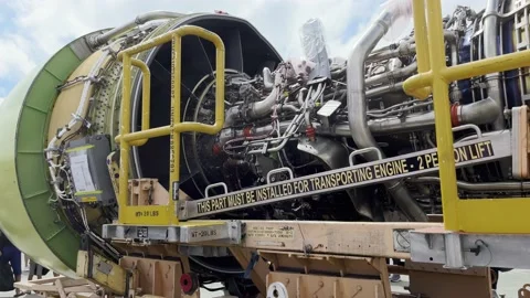 Boeing Engine Stock Footage ~ Royalty Free Stock Videos | Pond5