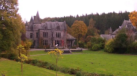 The Boel castle. | Stock Video | Pond5