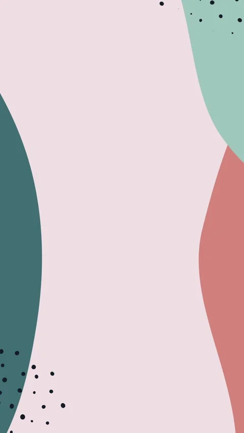 Boho style blob shapes background loop f... | Stock Video | Pond5