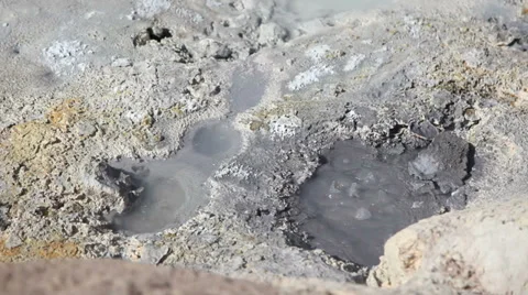 Boiling Mud Stock Footage ~ Royalty Free Stock Videos | Page 8