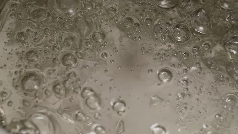 Boiling Water surface Top View abstract ... | Stock Video | Pond5