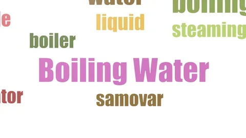 Boiling Water Isolated Stock Video Footage | Royalty Free Boiling Water ...