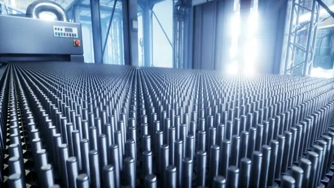 bolt factory process. Production line. r... | Stock Video | Pond5