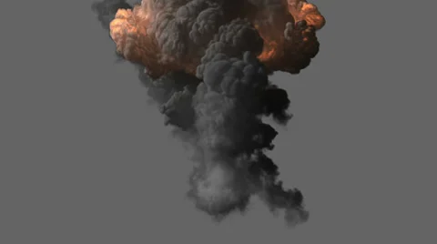 Explosion Alpha Channel Stock Footage ~ Royalty Free Stock Videos | Pond5