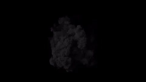 Bomb explosion, vfx special effect, smok... | Stock Video | Pond5