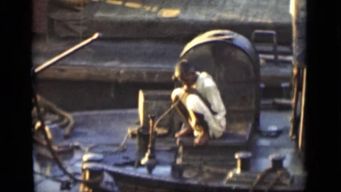 BOMBAY INDIA-1946: People And Cars Passi... | Stock Video | Pond5