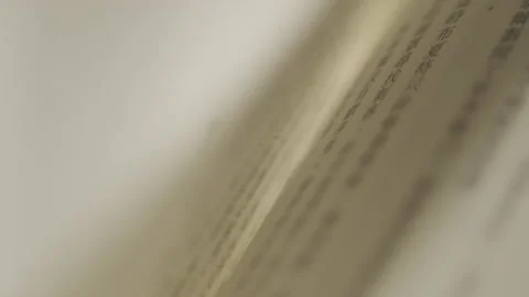 Book Turning Pages | Stock Video | Pond5