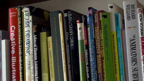 Bookcase Stock Footage ~ Royalty Free Stock Videos | Pond5
