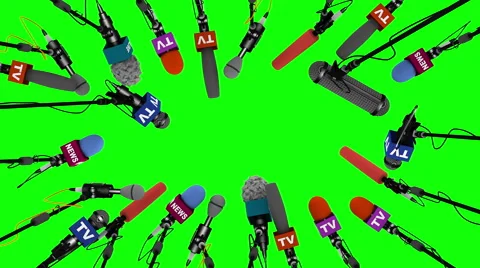 Microphone Green Screen Mic Stock Video Footage | Royalty Free ...