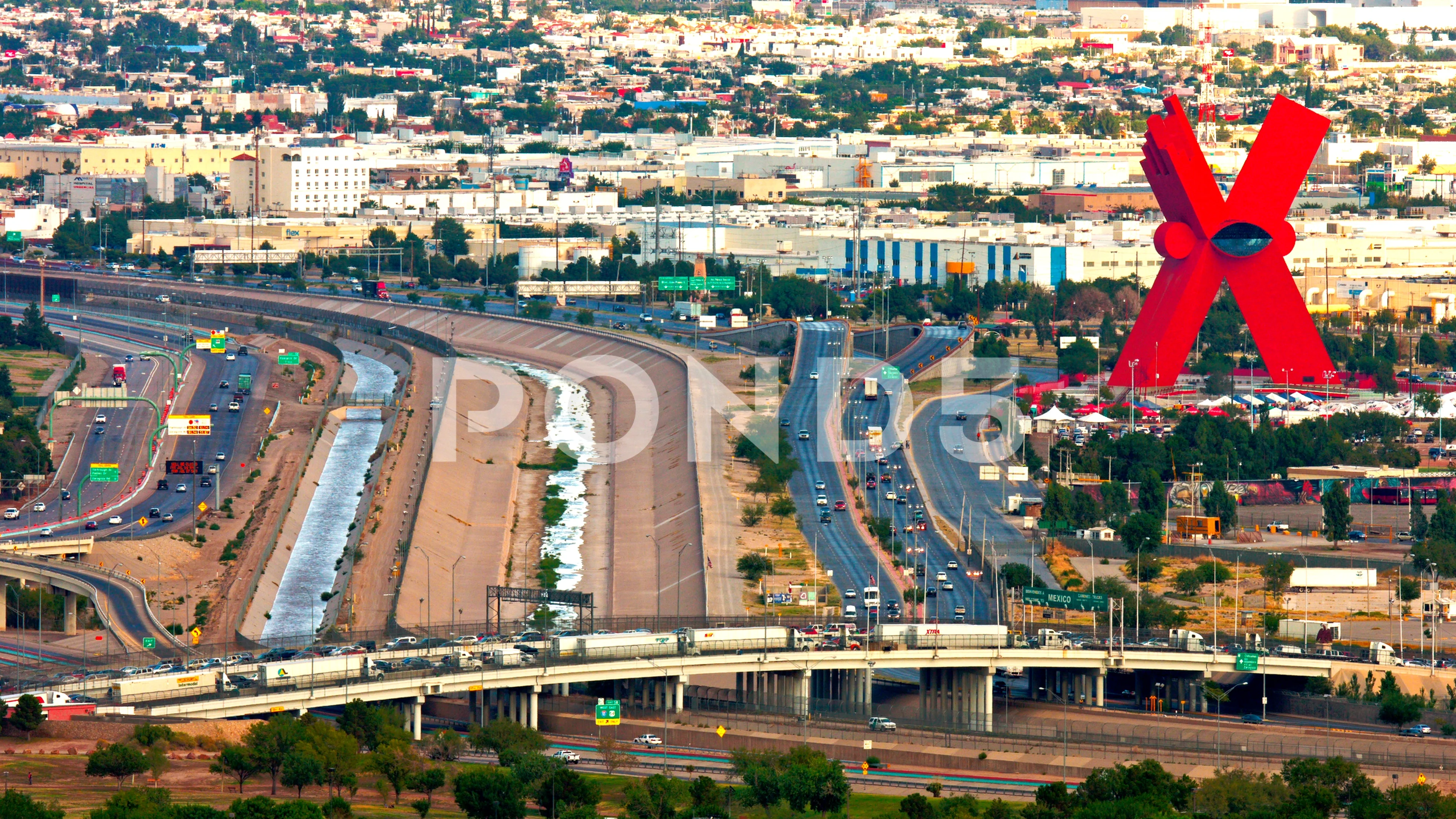 Juarez Mexico Border Crossing