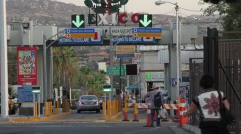 Tecate Border Station Tecate Ensenada Free Road