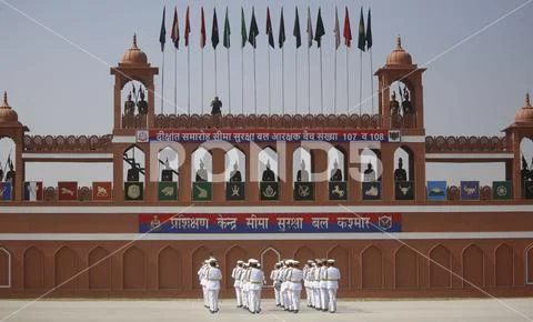 Border Security Force (BSF) recruits passing out parade in Srinagar ...