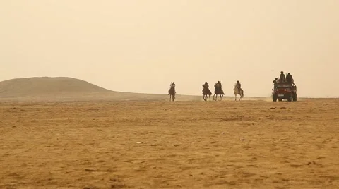 Border security Force in Desert | Stock Video | Pond5