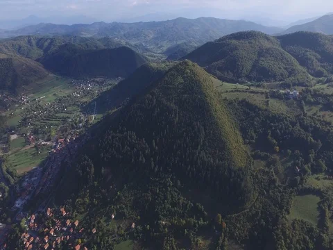 Bosnian pyramids; Pyramid of the Sun, Vi... | Stock Video | Pond5