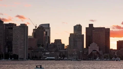 Boston Sunset Stock Video Footage | Royalty Free Boston Sunset Videos ...