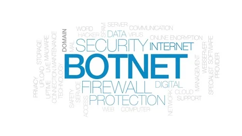 Botnet animated word cloud, text design ... | Stock Video | Pond5