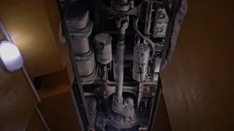 Bottom view of the engine and chassis of... | Stock Video | Pond5