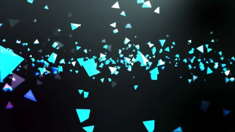 Bounced Abstract Particles Background | Stock Video | Pond5