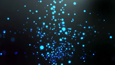 Bounced Abstract Particles Background | Stock Video | Pond5
