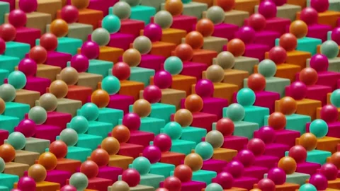 Bouncing background | Stock Video | Pond5