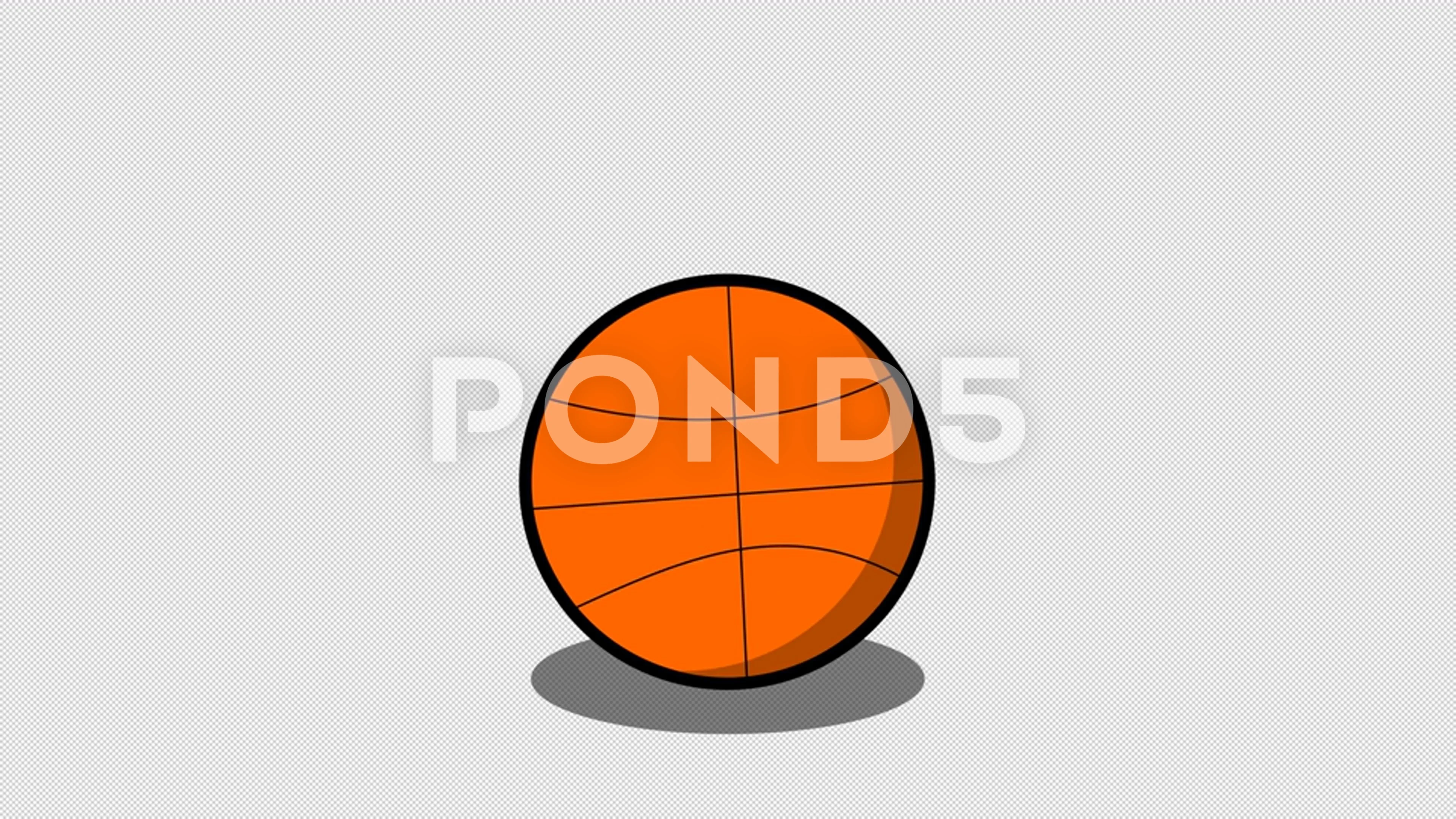 Bouncing Basketball Clip Art