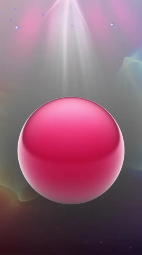 bouncing red ball with vertical image an... | Stock Video | Pond5