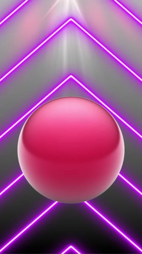 bouncing red ball with vertical image an... | Stock Video | Pond5