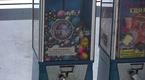 bouncy ball machine | Stock Video | Pond5