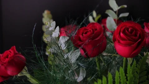 Bouquet Roses Stock Videos – Royalty-Free HD & 4K Videos | Pond5