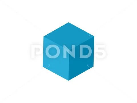 Box, cube, 3D, icon. Vector illustration, design. ~ Clip Art #130255735